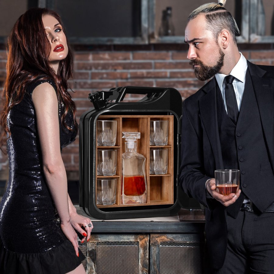 Kanister barek z grawerem dla kolegi z pracy emeryta | MURRANO