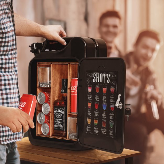 Kanister barek z grawerem dla kolegi z pracy emeryta | MURRANO